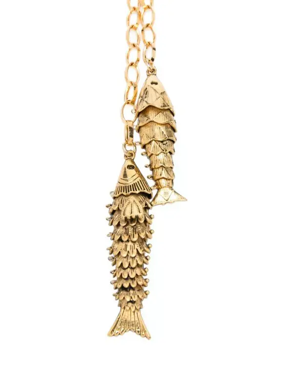 Isabel Marant Étoile River Fish-pendant Chain Necklace