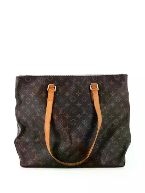 LOUIS VUITTON Cabas Mezzo Monogram Canvas Tote Bag