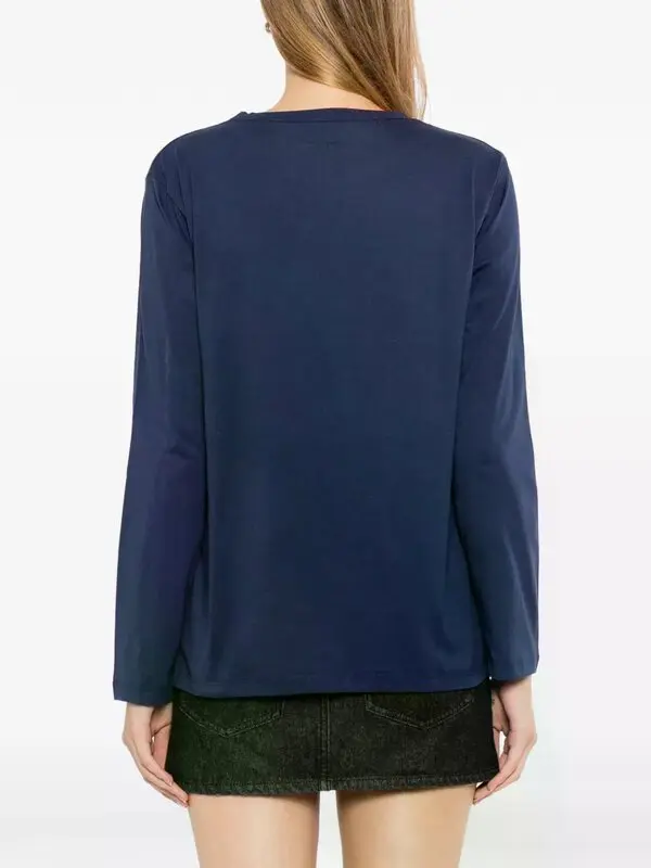 AGNES B. Heart Print T-shirt