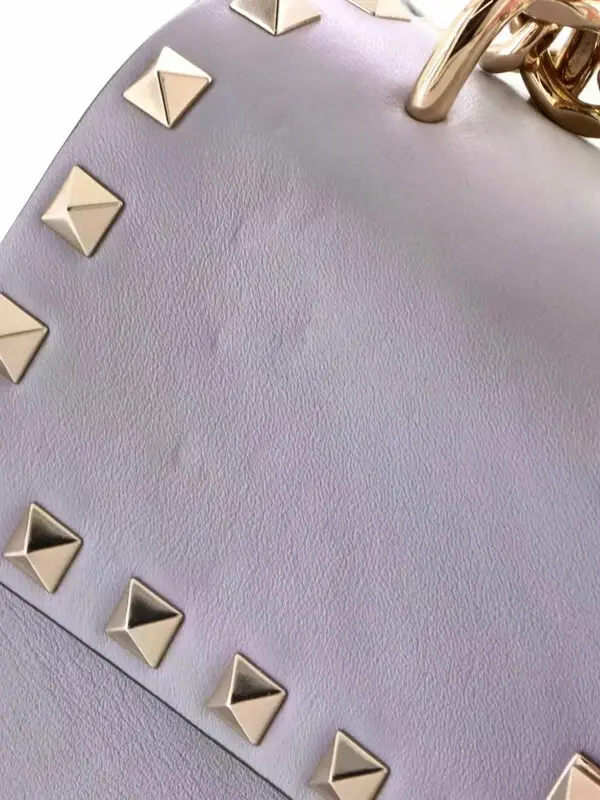 Valentino Garavani Rockstud Chain Bag - Grey
