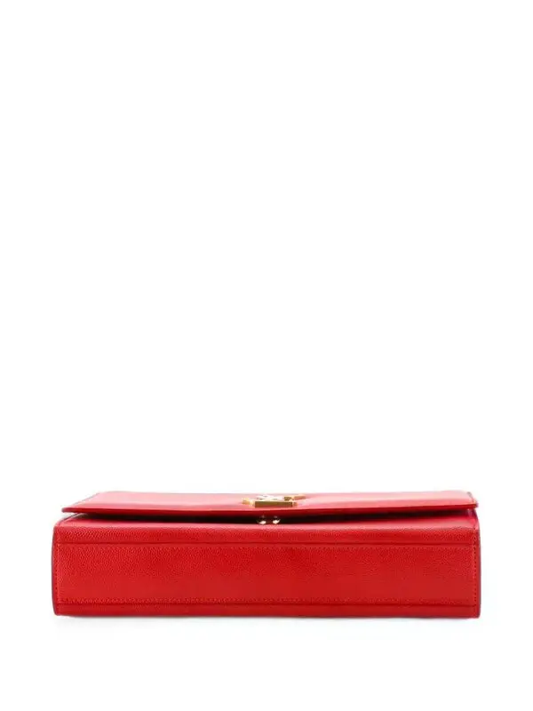 Saint Laurent Classic Monogram Grainy Leather Medium Crossbody Bag