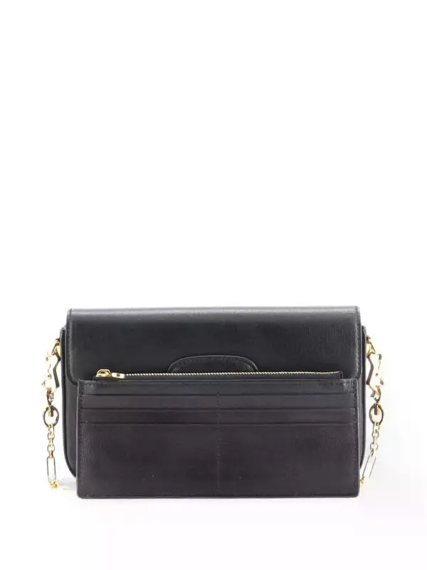 Gucci Horsebit 1955 Leather With Crystal Detail Mini Shoulder Bag