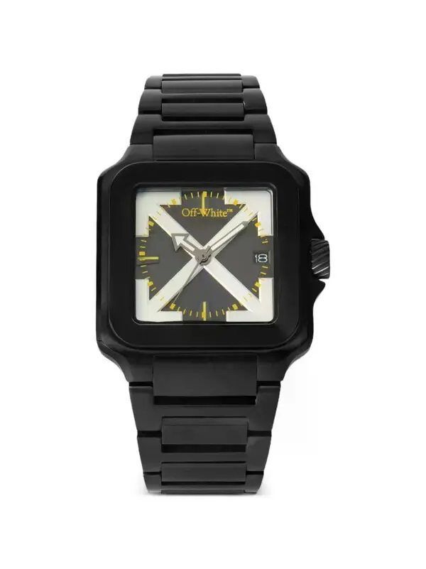 Off-White Layered Design Watch - Black