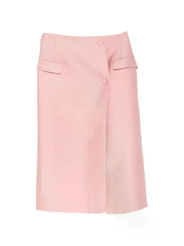 Stine Goya Button-fastening Pencil Midi Skirt - Pink