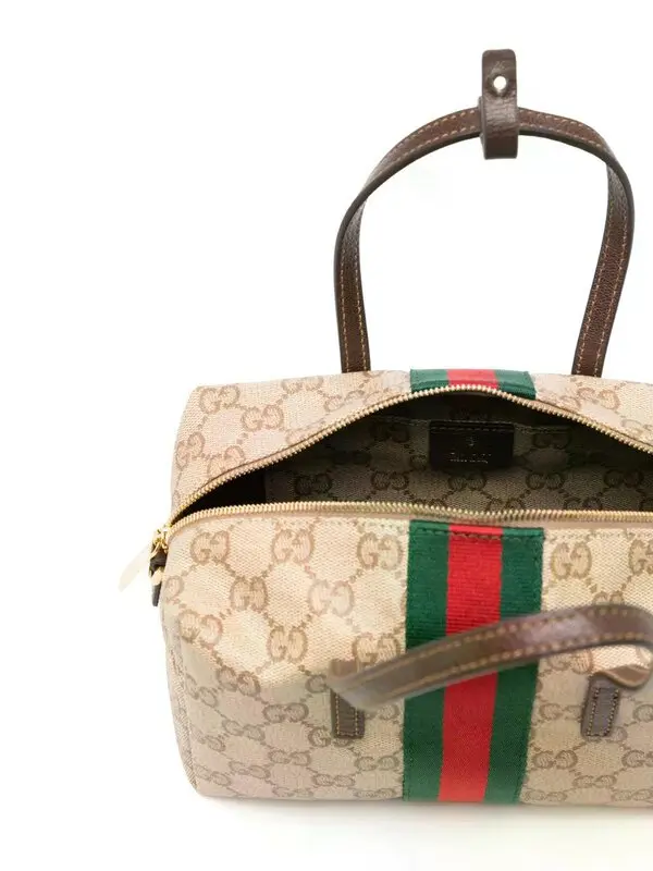 Gucci Boston Gg Supreme Mini Bag