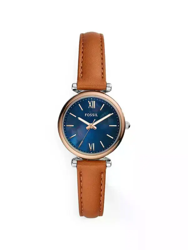 Fossil Carlie Mini 28mm Watch - Blue