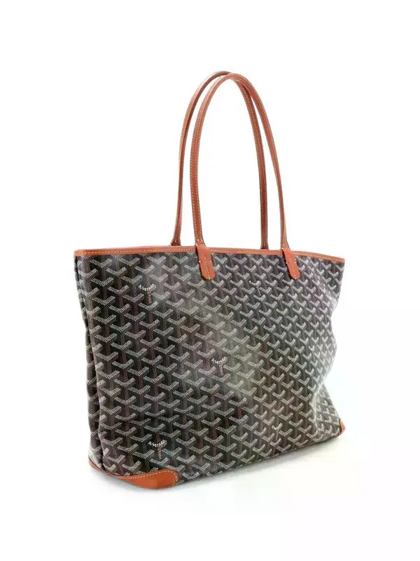 Goyard Artois Tote Coated Canvas Mm Shoulder Bag - Brown