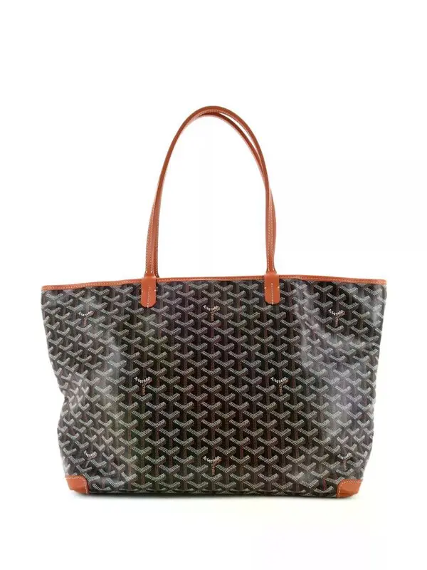 Goyard Artois Tote Coated Canvas Shoulder Bag - Brown