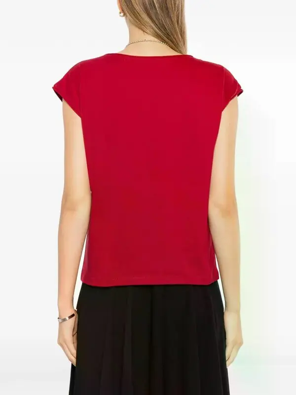 AGNES B. Heart Print T-shirt