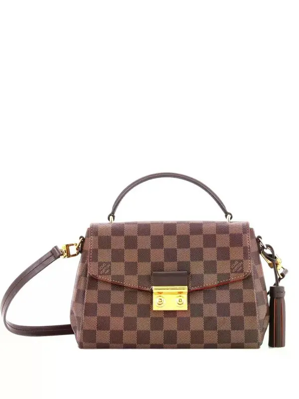 LOUIS VUITTON Croisette Handbag Damier Crossbody Bag - Brown