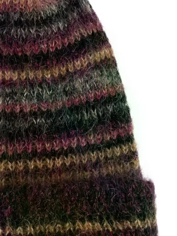 Isabel Marant Étoile Morenne Striped Beanie Hat