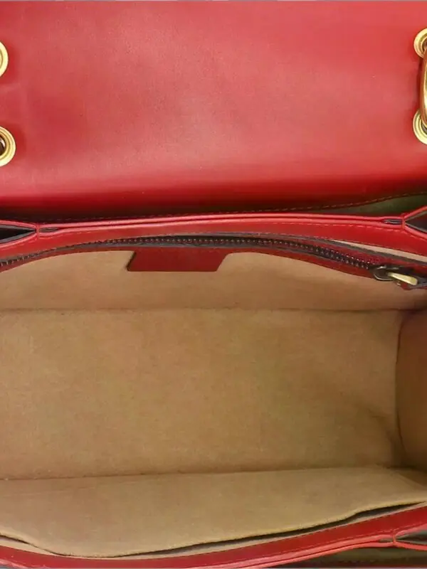 Gucci Queen Margaret Colorblock Leather Small Satchel - Multicolour