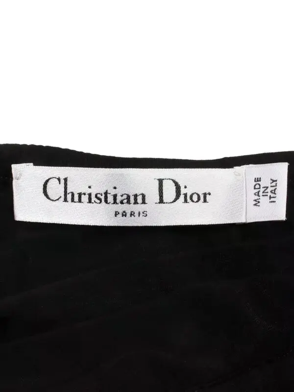 Dior 2010s Crochet-knit Mini Skirt