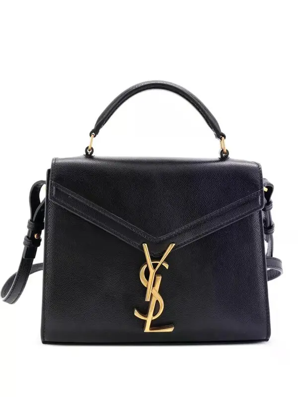 Saint Laurent Cassandra Bag - Black