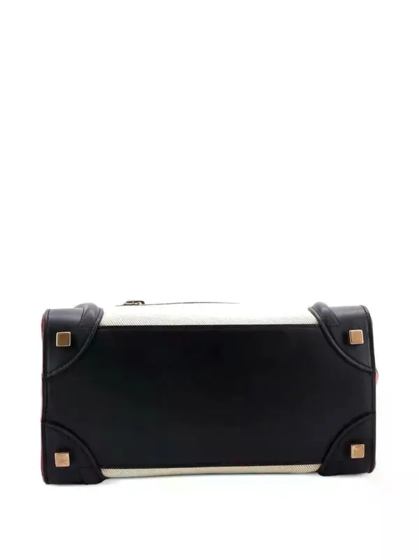 Celine Tricolor Luggage Bag - Black