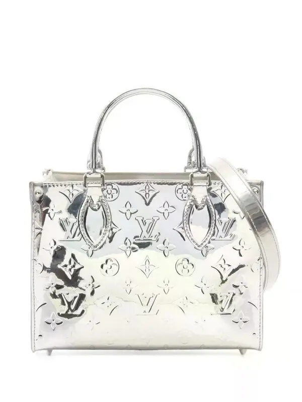 LOUIS VUITTON Monogram Mirror Tote Bag - Grey