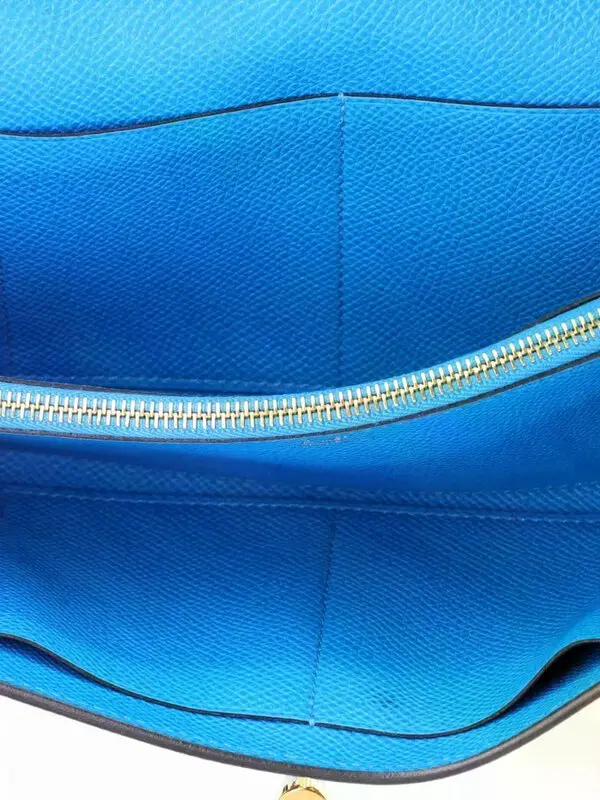Hermès Casaque Kelly To Go Wallet Epsom Clutch Bag