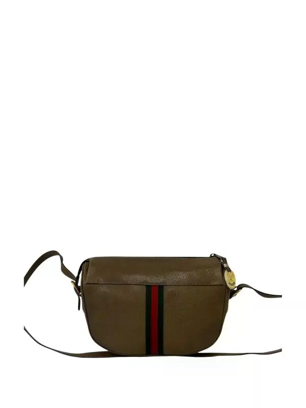 Gucci 20th Century Calfskin Web Crossbody Bag