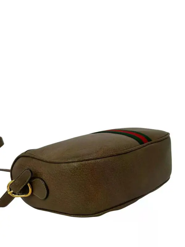 Gucci 20th Century Calfskin Web Crossbody Bag