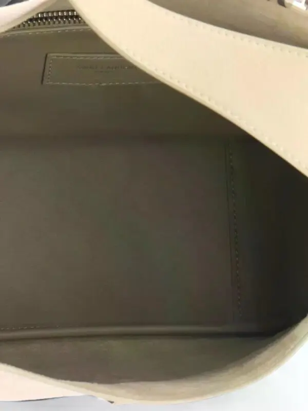 Saint Laurent Le 5 A 7 Supple Leather Small Hobo Bag
