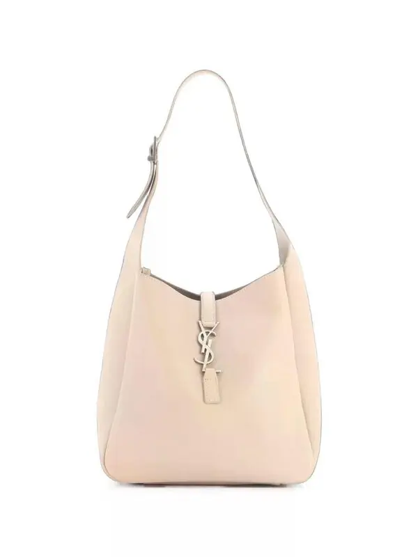 Saint Laurent Le 5 A 7 Hobo Bag - Neutrals