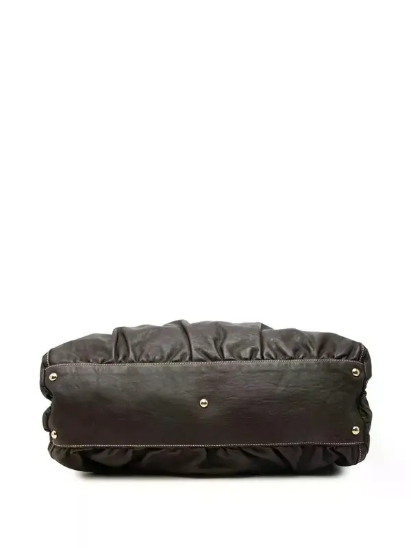 Gucci 2000-2015 Large Calfskin Abbey D Ring Shoulder Bag
