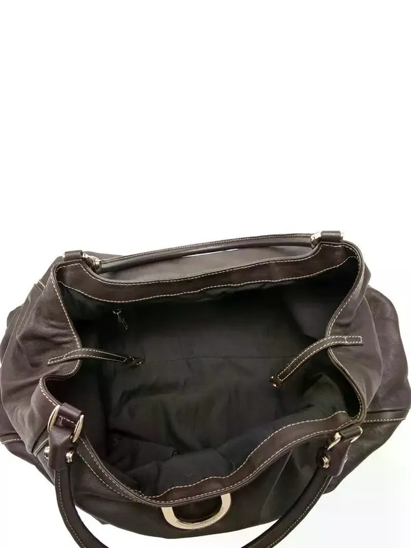 Gucci 2000-2015 Large Calfskin Abbey D Ring Shoulder Bag