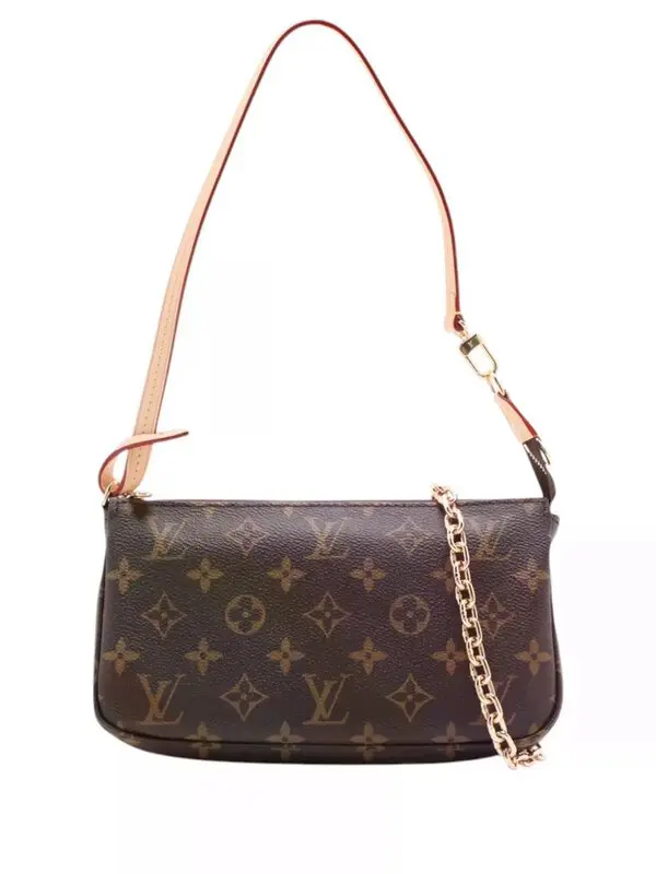 LOUIS VUITTON 2021-2026 Monogram Pochette Accessoires Shoulder Bag - Brown