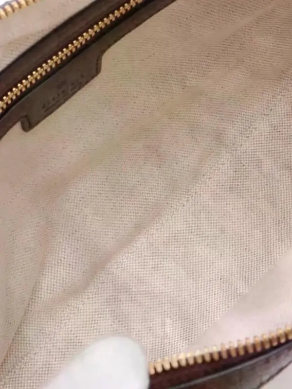 Gucci 2016-2026 Jumbo Gg Canvas Web Crossbody Bag