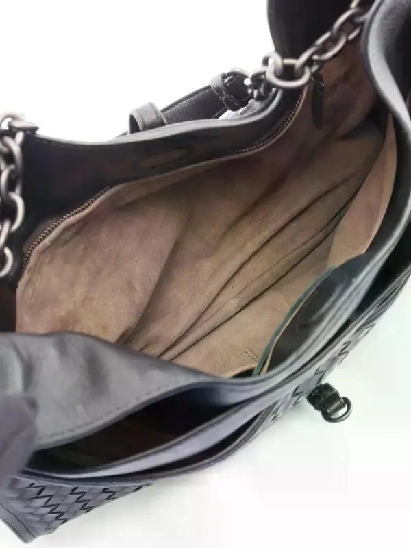 Bottega Veneta 2010s Intrecciato Shoulder Bag