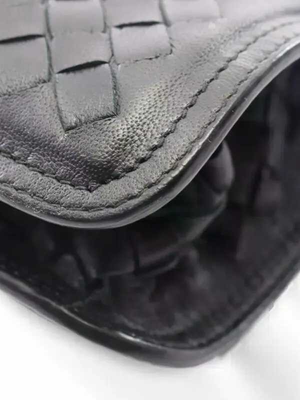 Bottega Veneta 2010s Intrecciato Shoulder Bag