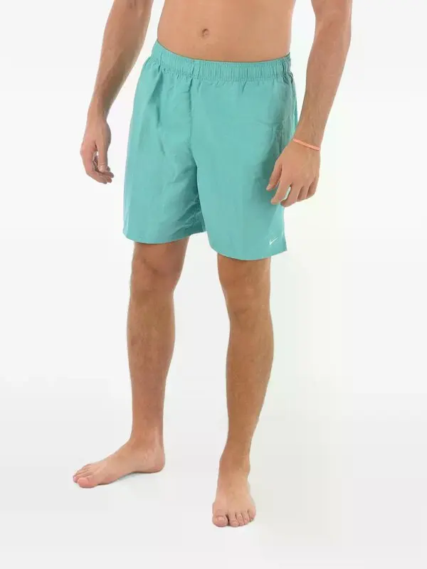 Nike Logo-embroidered Swim Shorts - Blue