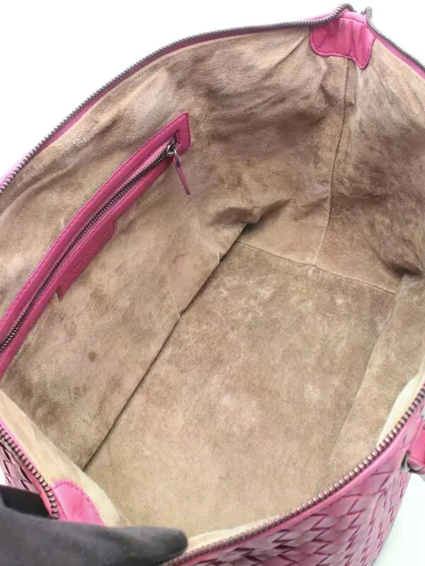 Bottega Veneta Intrecciato Tote Bag - Pink