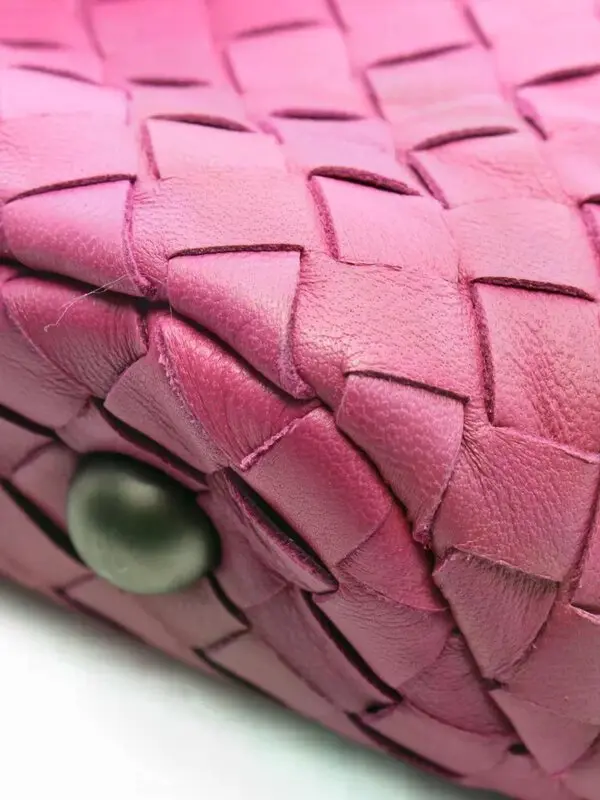 Bottega Veneta Intrecciato Tote Bag - Pink