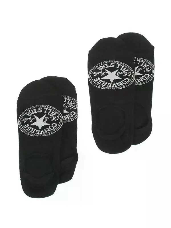 CONVERSE All Star Chuck Taylor Logo-embroidered Socks - Black