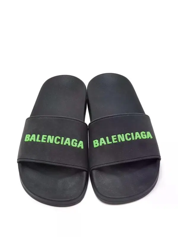 Balenciaga Logo-strap Sandals