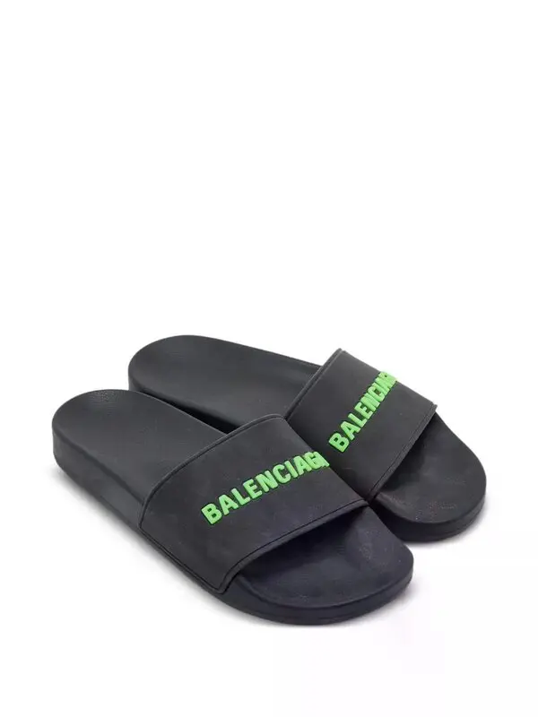 Balenciaga Logo-strap Sandals