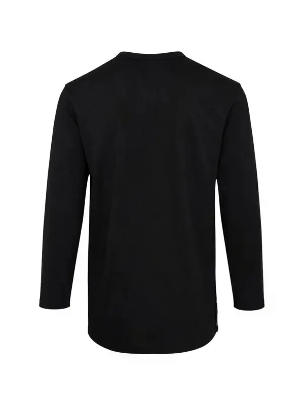 Yohji Yamamoto Graphic-print Side-slit T-shirt