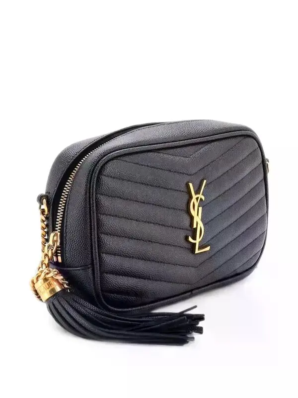 Saint Laurent Lou Camera Bag Matelasse Chevron Leather Mini Crossbody Bag