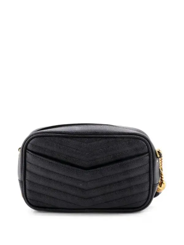 Saint Laurent Lou Camera Bag Matelasse Chevron Leather Mini Crossbody Bag