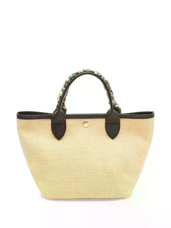 Longchamp Le Panier Pliage Basket Tote Bag