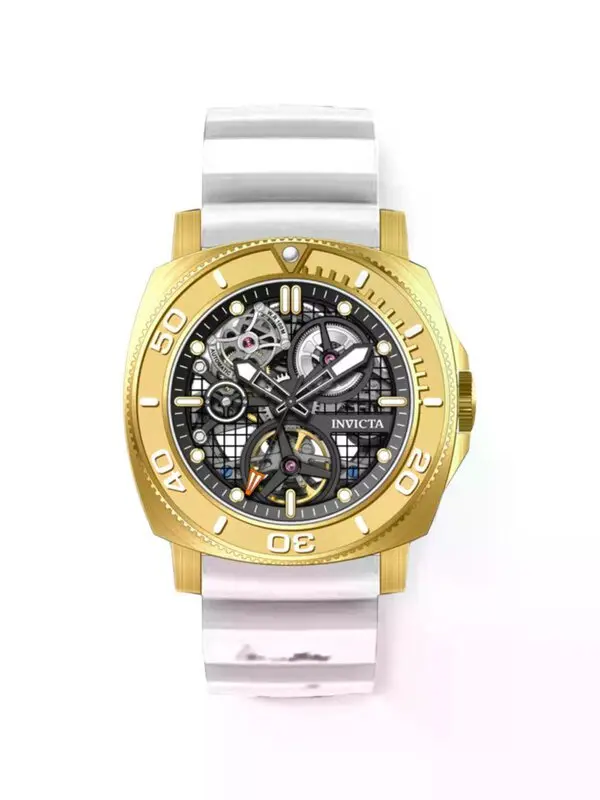 INVICTA Sea Hunter 44mm Automatic Watch - Black