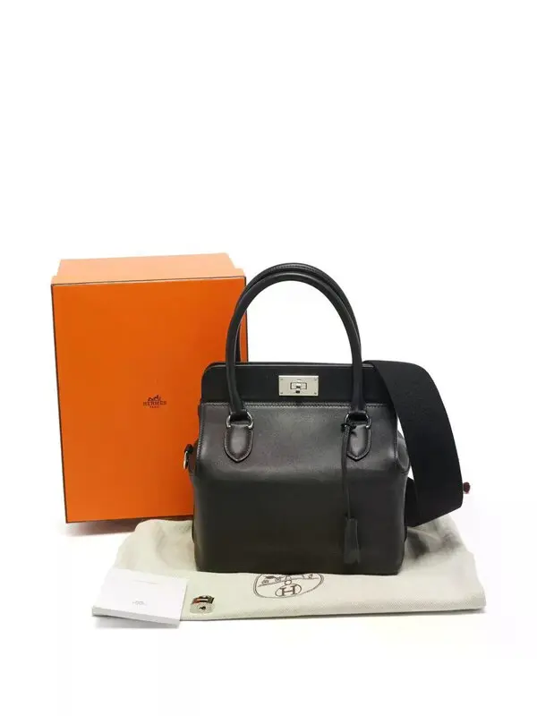 Hermès 2016 20 Toolbox Swift Leather Tote Bag