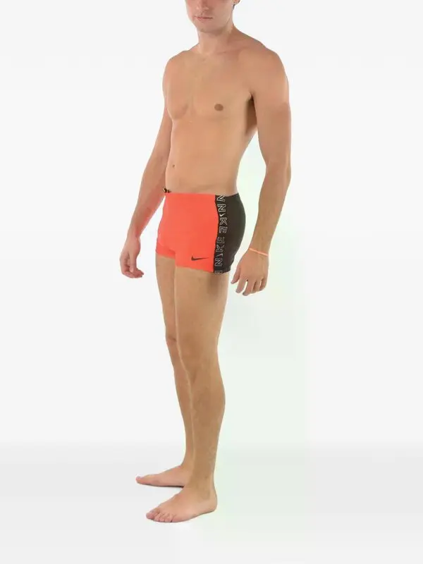 Nike Logo-print Side-band Swim Shorts