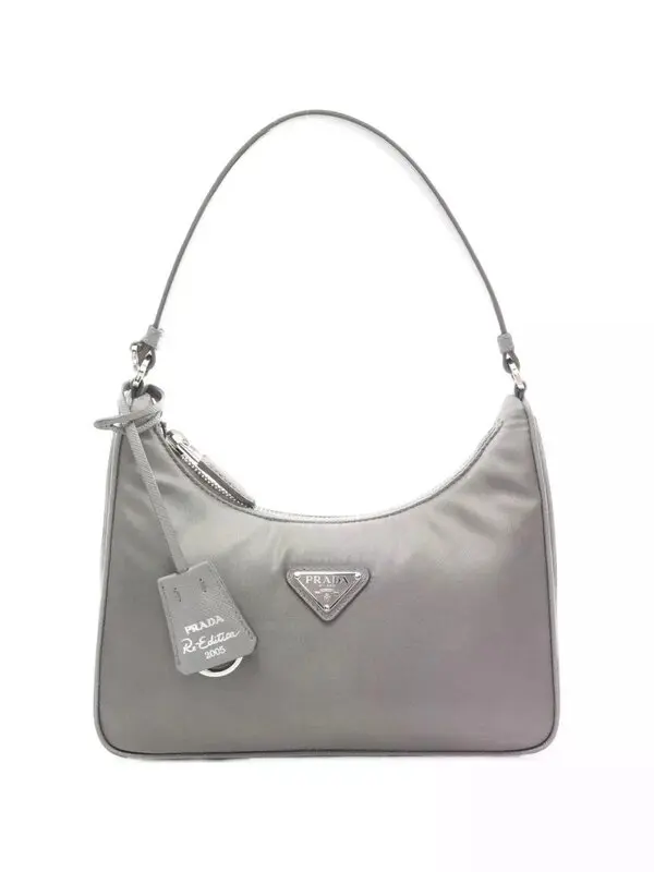 Prada Re-edition 2005 Shoulder Bag - Grey