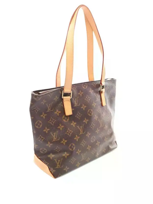 LOUIS VUITTON 2005 Monogram Cabas Piano Tote Bag