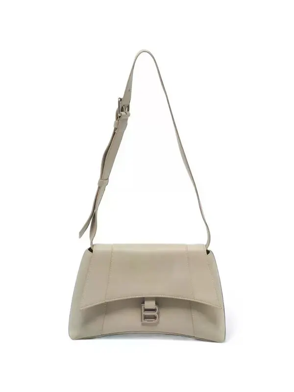 Balenciaga Small Soft Hourglass Shoulder Bag - Neutrals
