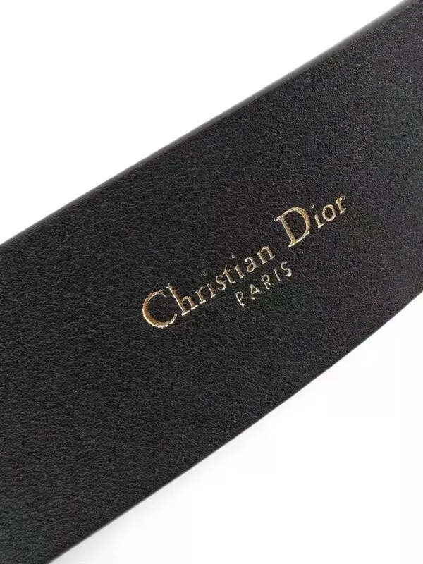 Dior D-buckle Leather Belt