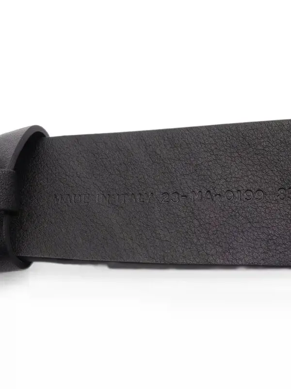 Dior D-buckle Leather Belt