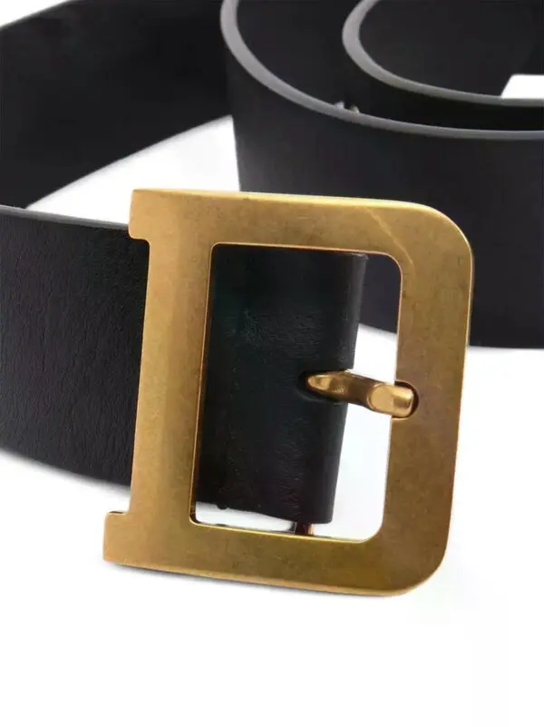 Dior D-buckle Leather Belt